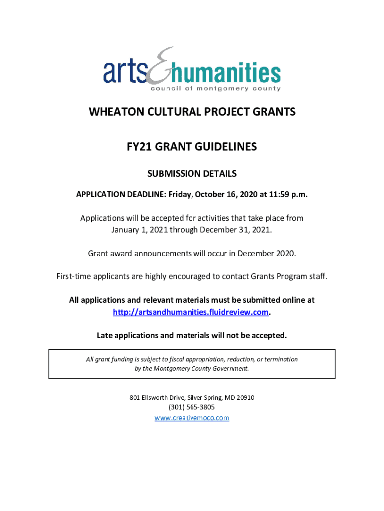 Fillable Online Cultural Sector Recovery Grants for Individuals Fax Email Print - pdfFiller