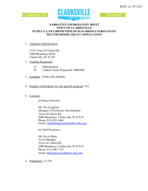 Fillable Online narrative information sheet Fax Email Print - pdfFiller