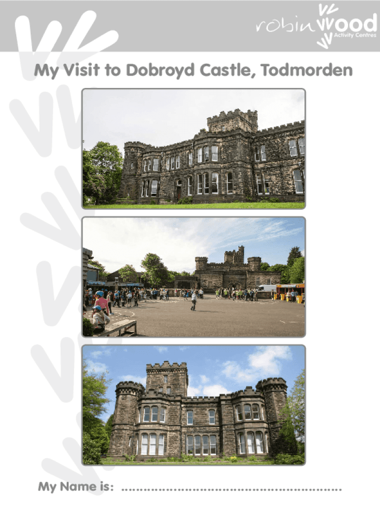 Fillable Online A Brief History of Dobroyd Castle. Robinwood Activity ...