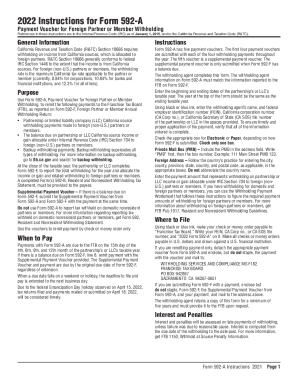 Fillable Online 2022 Instructions for Form 592-FFTB.ca.gov Fax Email ...