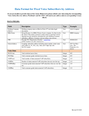Fillable Online Frequently Asked Questions (FAQs) FCC Form 477 Fax ...
