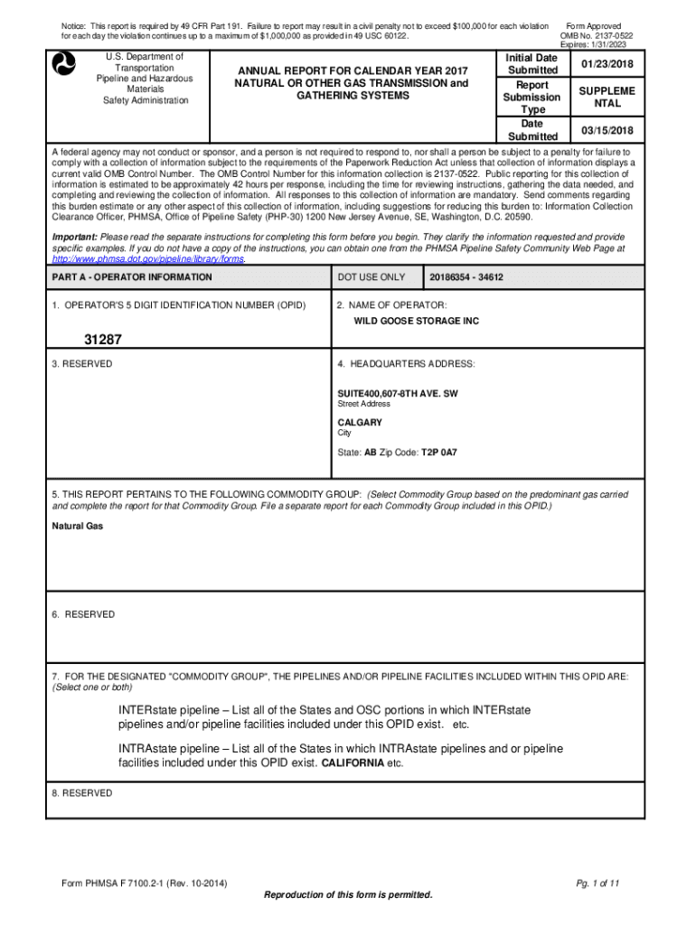 Fillable Online WILD GOOSE STORAGE INC Fax Email Print - pdfFiller