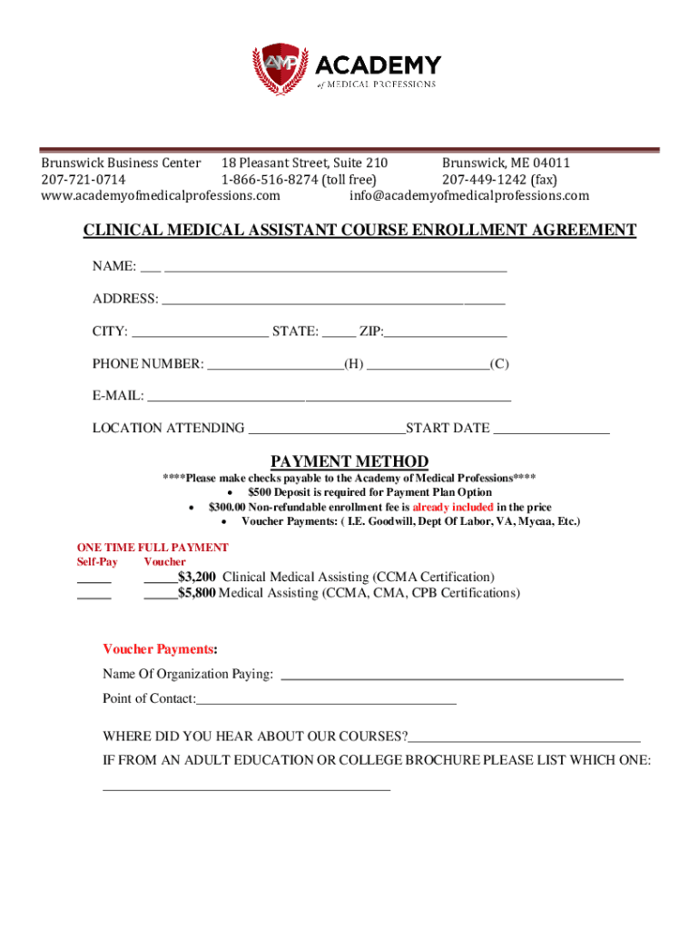 Fillable Online Can You Get Your Medical Assistant Certificate Online ...