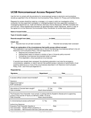 Fillable Online Request for Nonconsensual Access to Electronic ... Fax ...