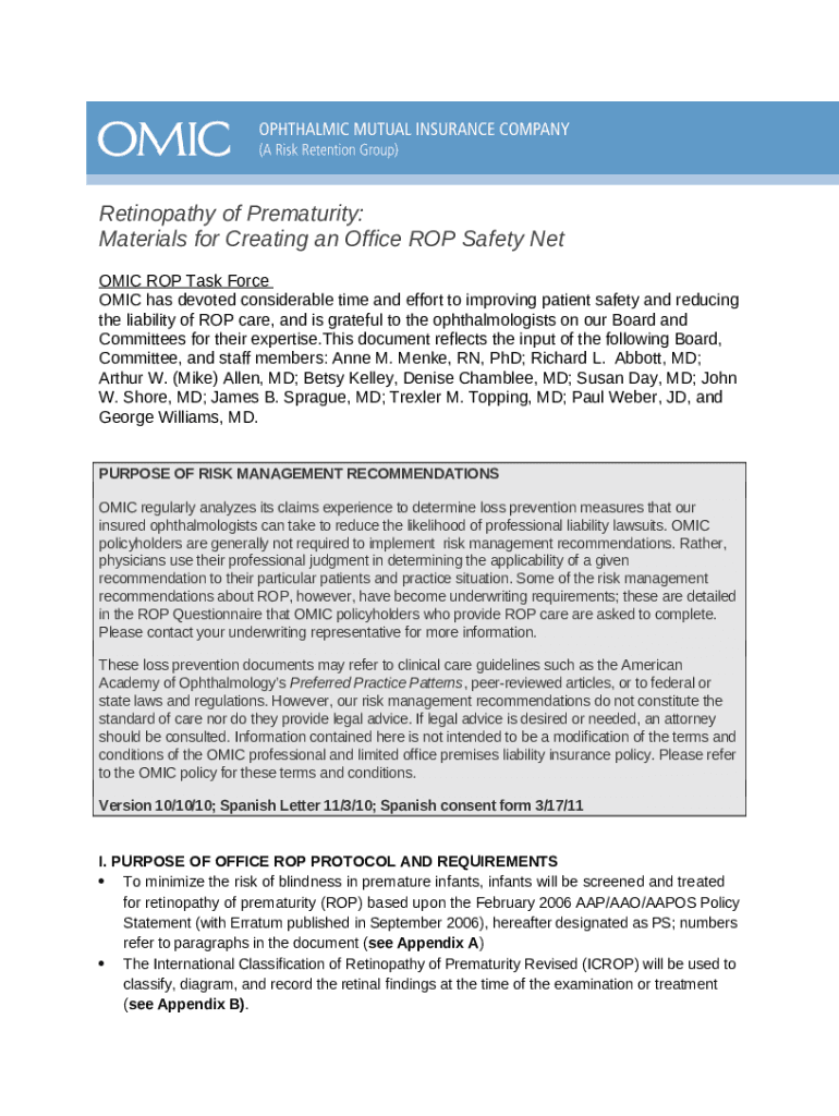 A review of treatment for retinopathy of prematurity - PMC Doc Template ...