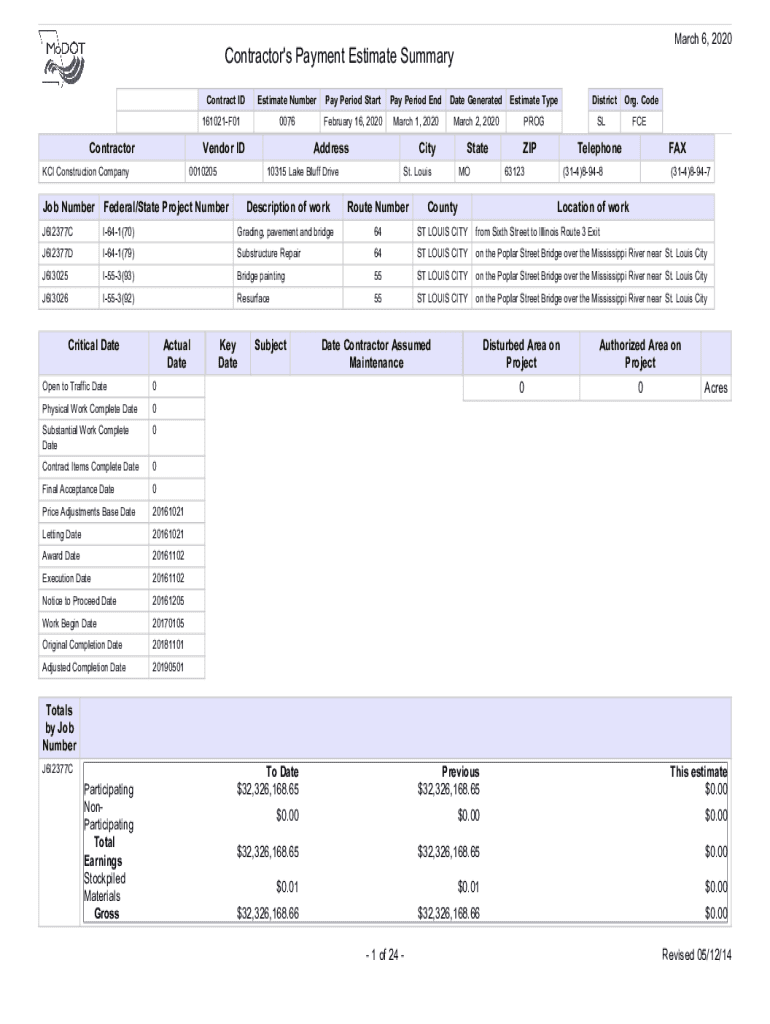 Fillable Online Development of a Tool for Estimating Bridge ...