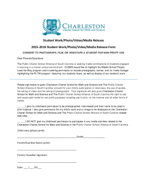 Fillable Online 15 Printable video permission form for students ...
