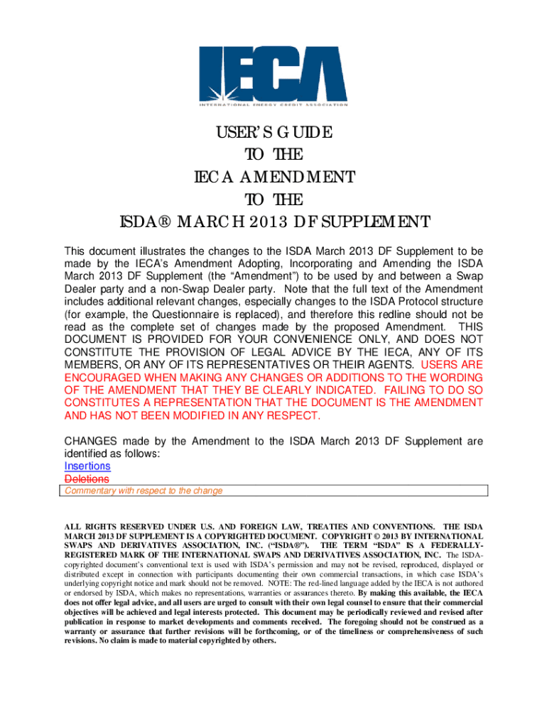 Fillable Online The ISDA Master AgreementPart I: Architecture, Risks ...