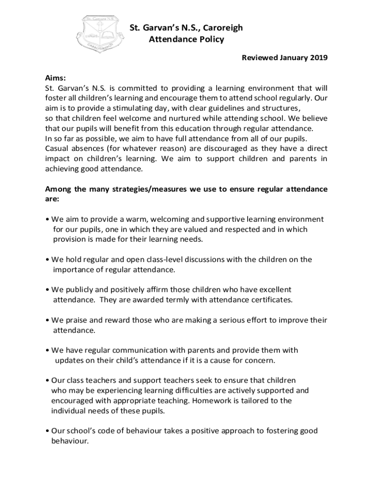 Fillable Online The Critical Importance of Addressing Chronic Absence ...