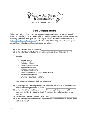 Fillable Online Ask the Right Questions in Emergency Contact Form Fax ...