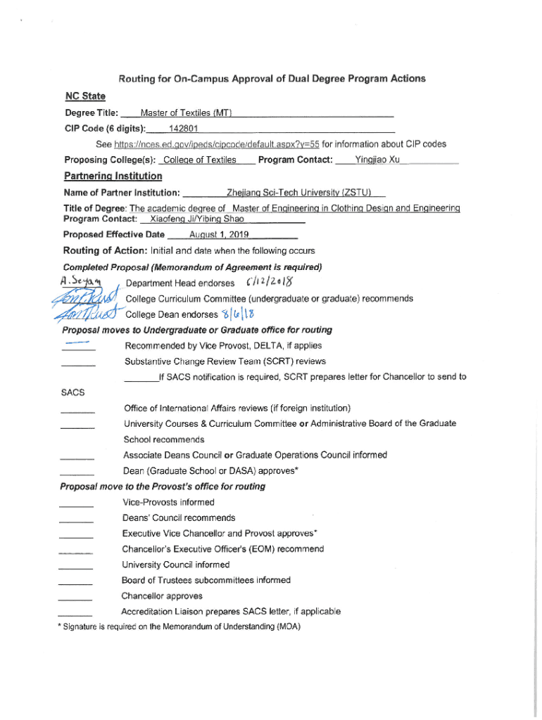 Fillable Online routing-form-and-moa-for-dual-degree-partnership.docx ...