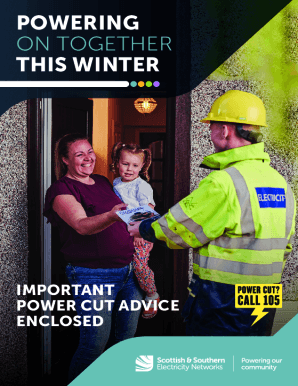 Fillable Online What to do if you have a power cut Fax Email Print ...