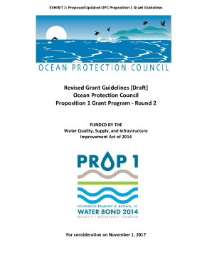 Fillable Online Grant Guidelines - California Ocean Protection Council ...