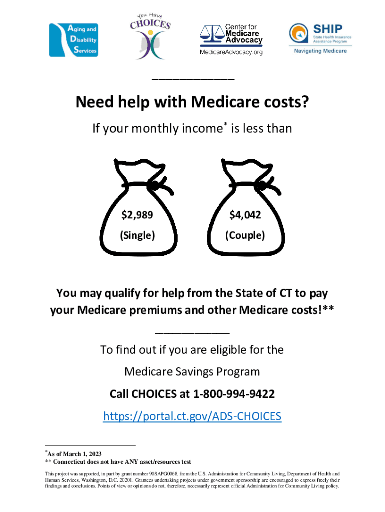 Fillable Online Need help with Medicare costs? Fax Email Print - pdfFiller