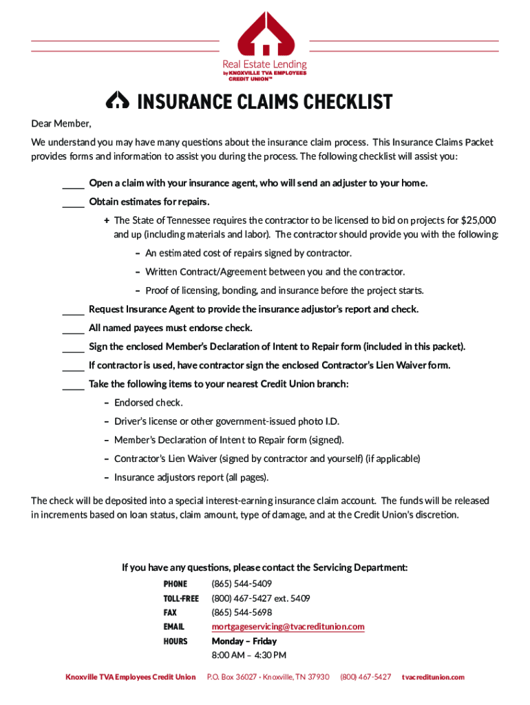 Fillable Online Understanding the Claim Payout Process - Official ...