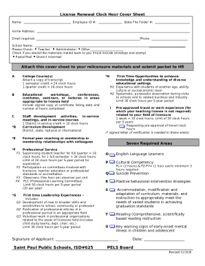 Continuing Education Clock Hour Reporting Doc Template | pdfFiller
