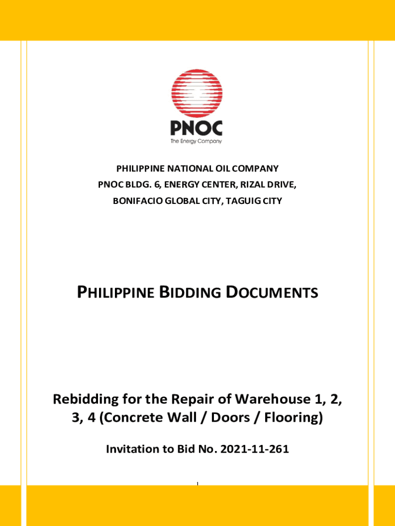 Fillable Online PHILIPPINE NATIONAL OIL COMPANY PNOC Building ... Fax ...