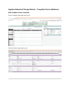 Fillable Online Med-Access EMR Introduction Instruction Sheets Fax ...