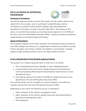 Fillable Online SOP For Lead time for sample analysis and approval Fax ...