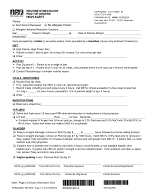 Fillable Online ROUTINE GYNECOLOGY Fax Email Print - pdfFiller