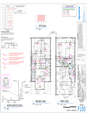 Fillable Online FIRST LEVEL WATER SERVICE DETAIL SECOND ... Fax Email ...