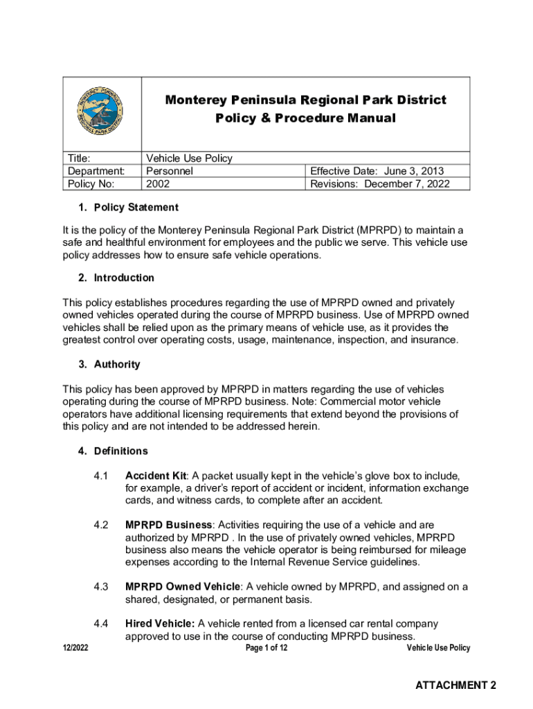 Fillable Online Celebrate 50 yrs with Monterey Peninsula Regional Parks ...