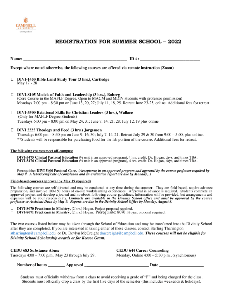 Fillable Online essr 2022 remedial summer school enrollment form. and ... Fax Email Print ...