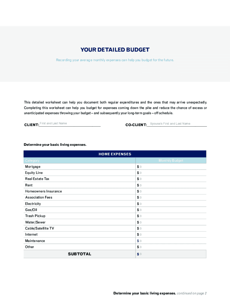 Fillable Online 50/30/20 Rule: A Realistic Budget That Actually Works Fax Email Print - pdfFiller