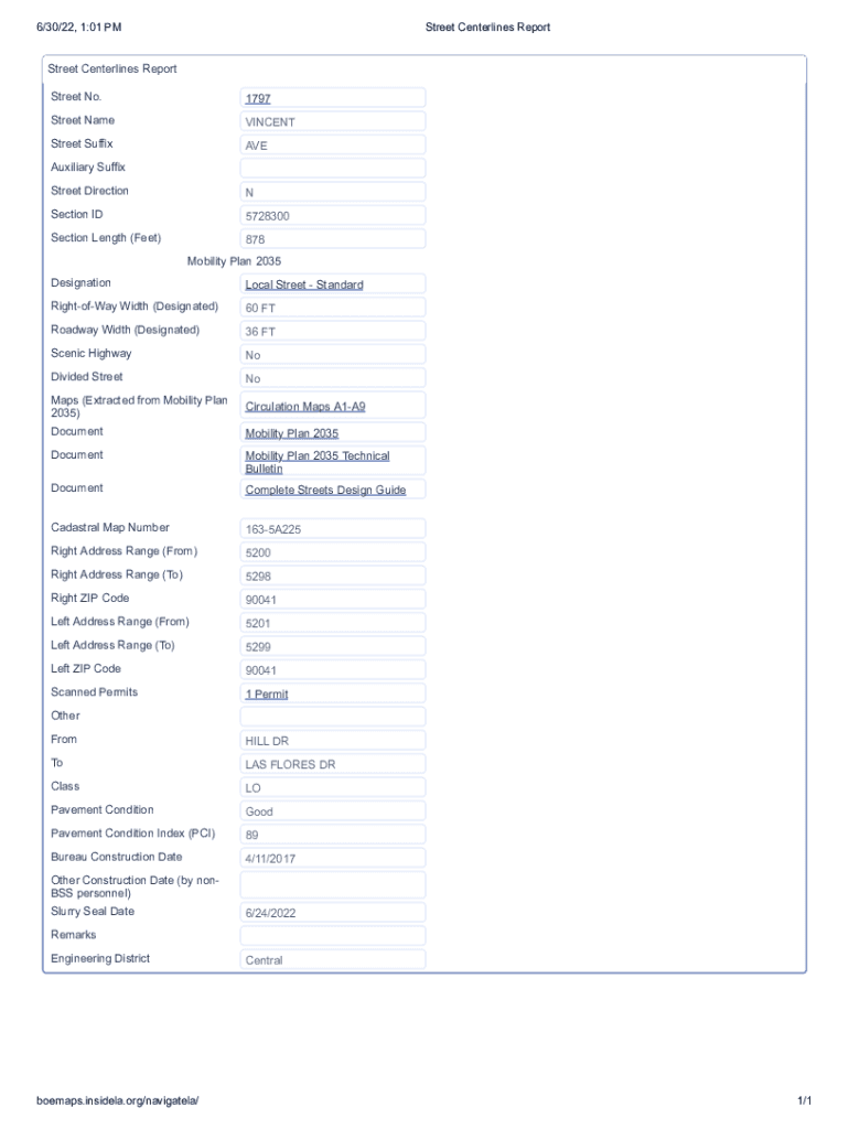 Fillable Online engpermits lacity LA County - Property Assessment Information System Fax Email ...