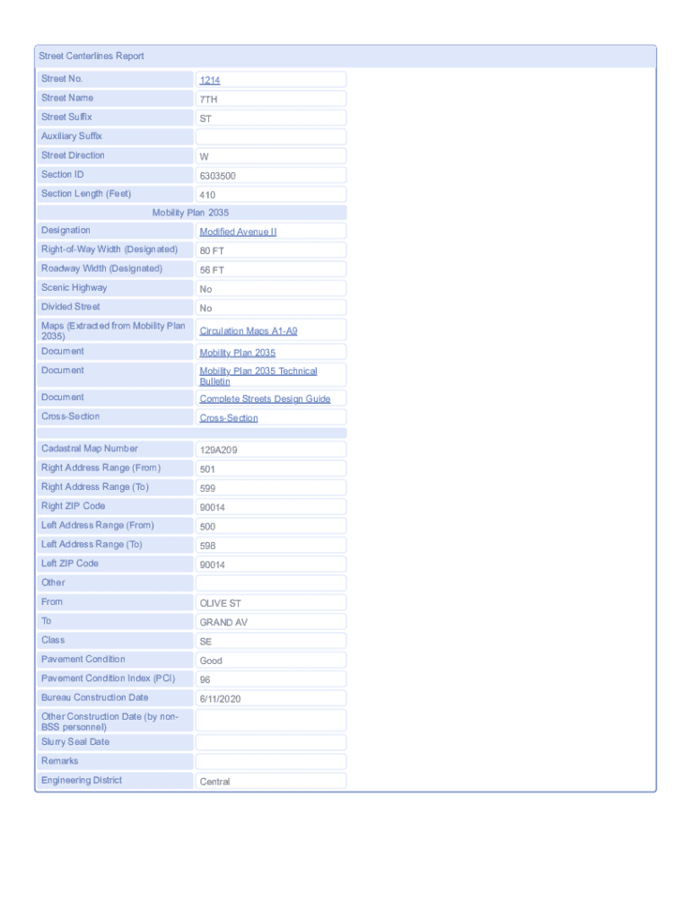 Fillable Online engpermits lacity Street No. 2547 Street Name SOTO ...
