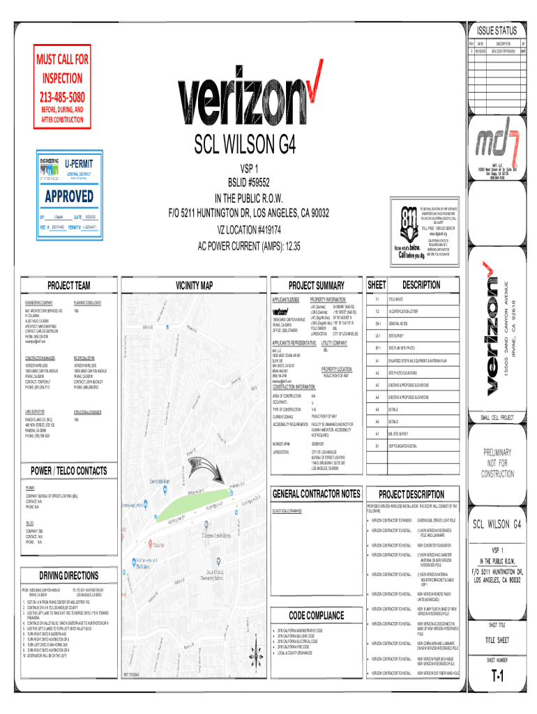 Fillable Online engpermits lacity SCL WILSON G4 Fax Email Print - pdfFiller