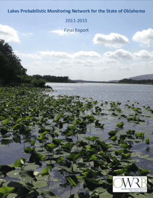 Fillable Online Lakes Probabilistic Monitoring Network for the State of ...