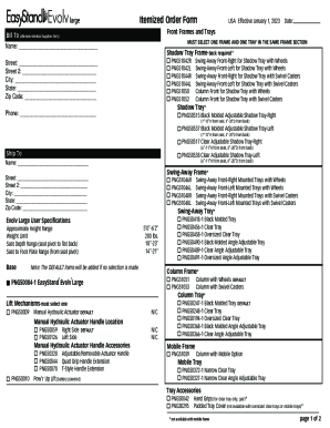 Fillable Online Z-FRAME Nesting Baxter Oven Racks - Single End Load Fax Email Print - pdfFiller