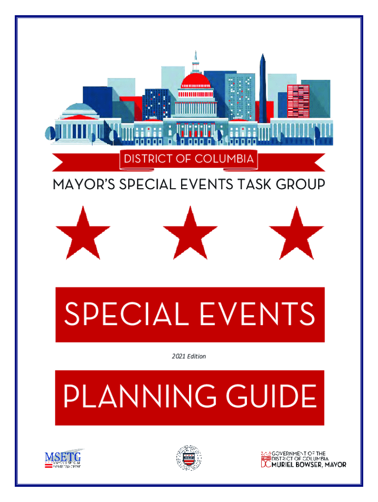 Fillable Online hsema dc Special Event and Film Permits - City of ...