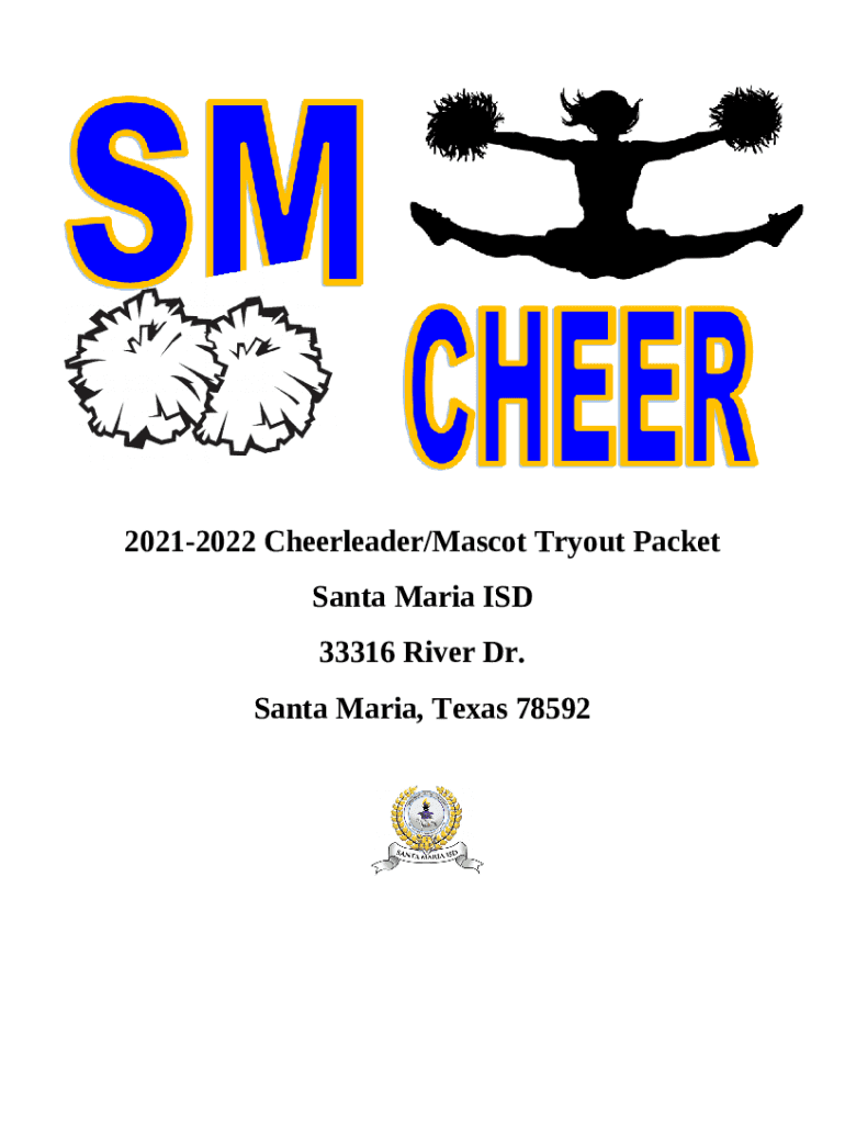 Santa Maria ISD - Junior high cheerleaders and parents are... Doc ...