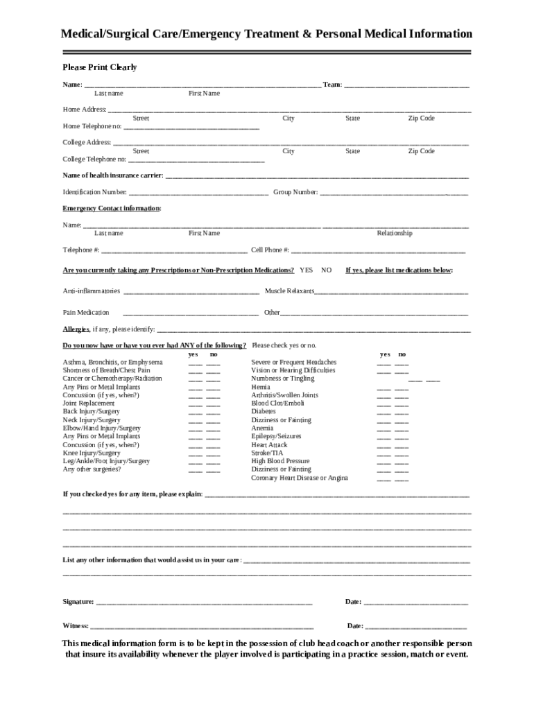 Consent To Treatment Pdf - Fill Online, Printable ... Doc Template ...