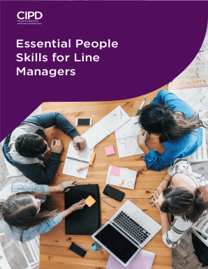 Fillable Online Essential People Skills for Line Managers - CIPD ...