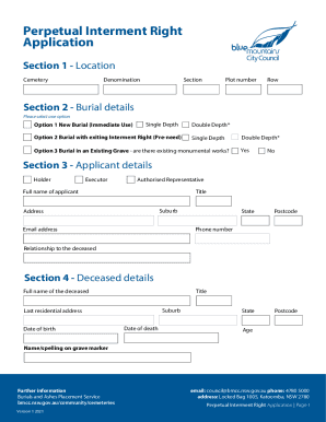 Fillable Online Eligibility For Burial In A VA National Cemetery Fax ...