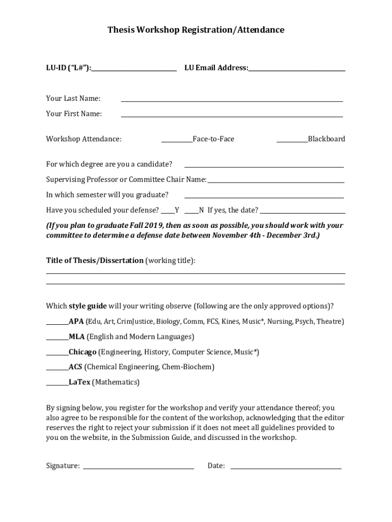 Fillable Online Thesis/Project/Dissertation InformationSacramento State Fax Email Print - pdfFiller