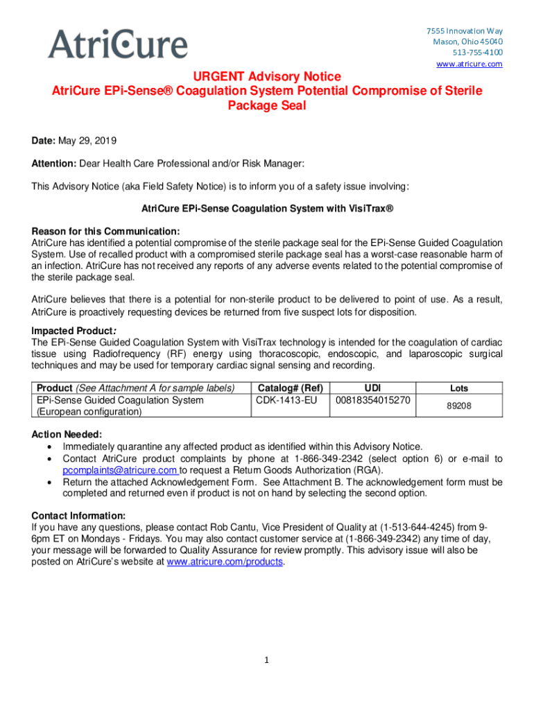 Fillable Online Instructions for Use for the EPi-Sense Guided ... Fax ...