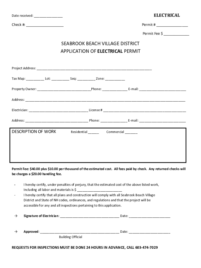 Fillable Online Hot Tubs and Spas Building Permit Application Fax Email ...