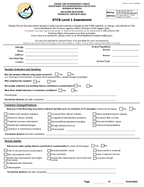 Fillable Online eec ky KyWARN Resource Survey Form. To be completed ...