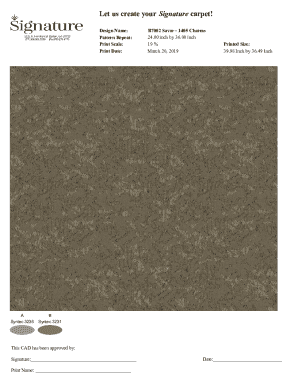 Fillable Online Signature Flooring - Floors For Signature Spaces Fax ...
