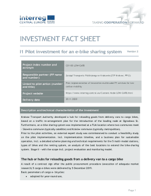 Fillable Online O.T3.2 & DC.3.4 PILOT FACT SHEET Fax Email Print - pdfFiller