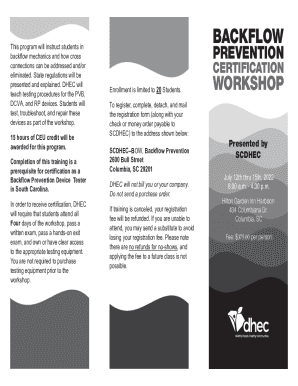 Fillable Online CROSS-CONNECTION CONTROL PROGRAM MANUAL Fax Email Print ...