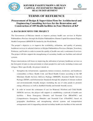 Fillable Online Terms of Reference for Third-Party Monitoring ...