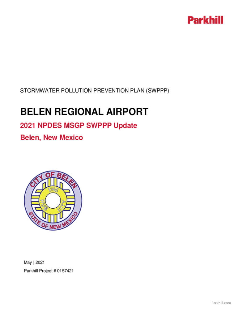 Fillable Online Stormwater Pollution Prevention Plan for: SWPPP Contact ...