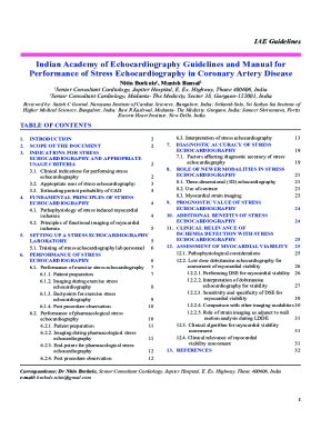 Fillable Online Indian Academy of Echocardiography Guidelines and ...