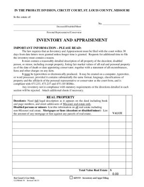 Fillable Online All Probate Forms Fax Email Print - pdfFiller
