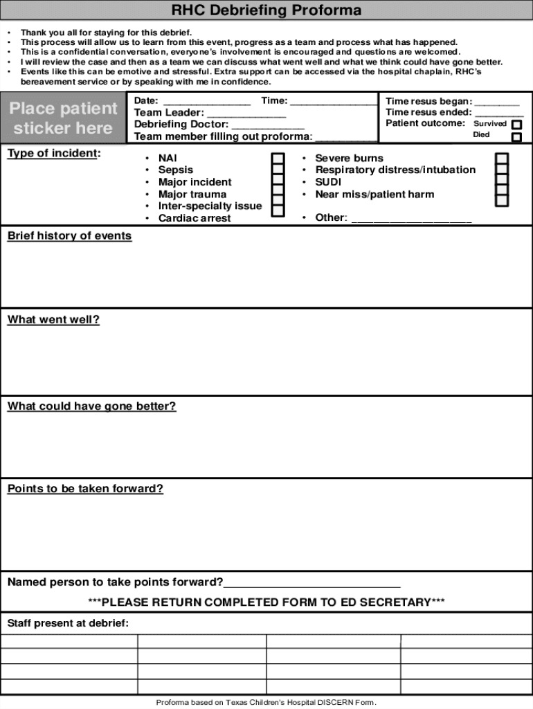 Fillable Online How To Wrap Up Right Your Free Post Event Debrief fillable-online-how-to-wrap-up-right-your-free-post-event-debrief